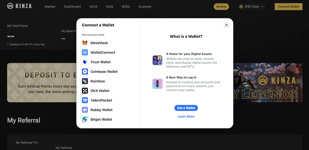 Kinza Finance Airdrop Guide: BNB Lending Protocol｜AirdropList