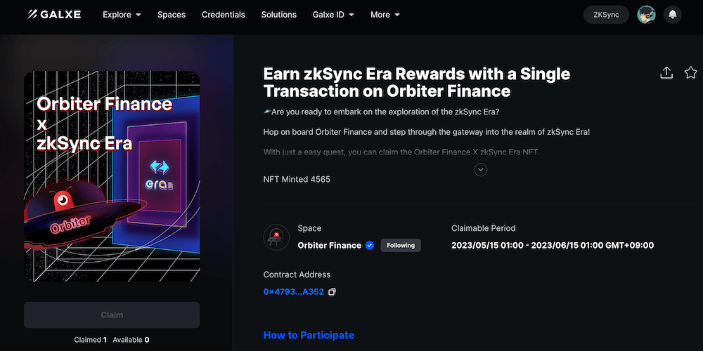 Orbiter Airdrop Guide: Decentralized cross-rollup bridge｜AirdropList