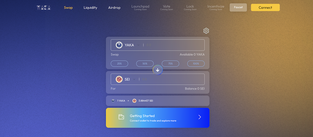 Yaka Finance Airdrop Guide: DEX & Launchpad on SEI Network｜AirdropList