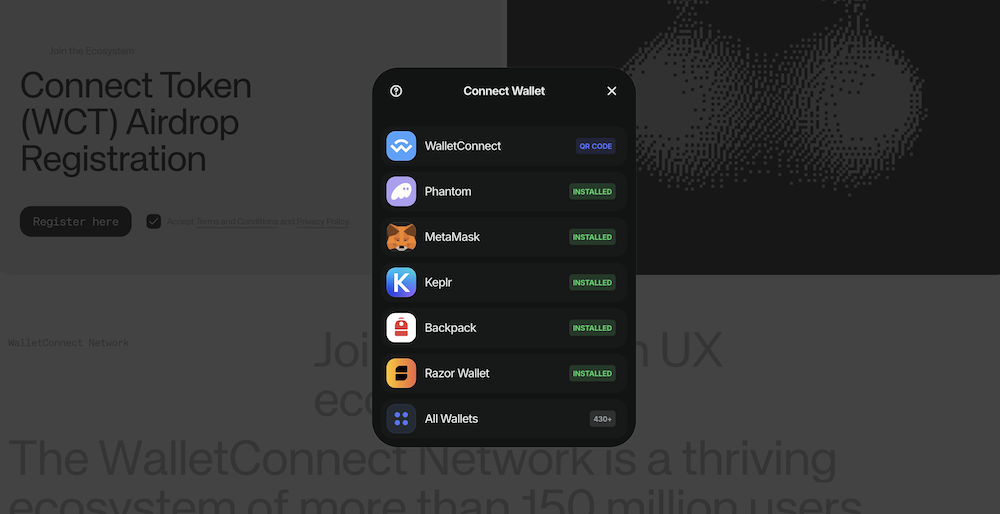 Walletconnect Airdrop Guide Open Source Protocol For Connecting Wallets|airdroplist