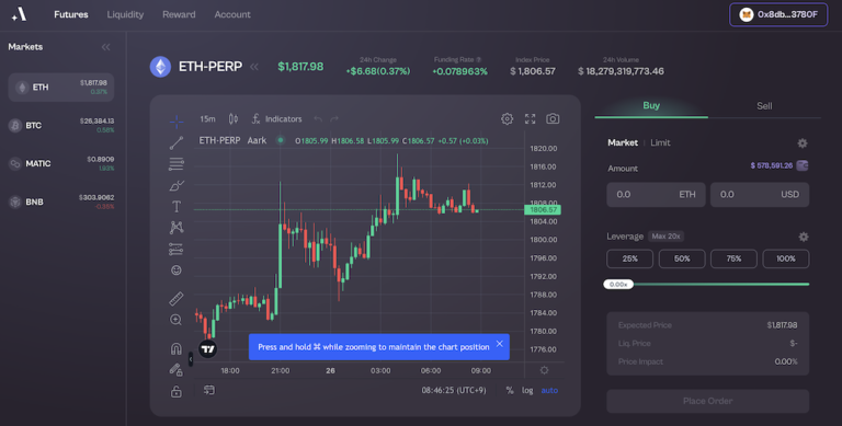 Aark Digitalのエアドロップ戦略【ArbitrumのパーペチュアルDEX】｜AirdropList(エアドロップリスト)