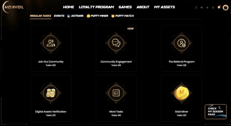 Moonveilのエアドロップ戦略【1100万ドルを資金調達しているWeb3ゲームPJ】｜AirdropList(エアドロップリスト)